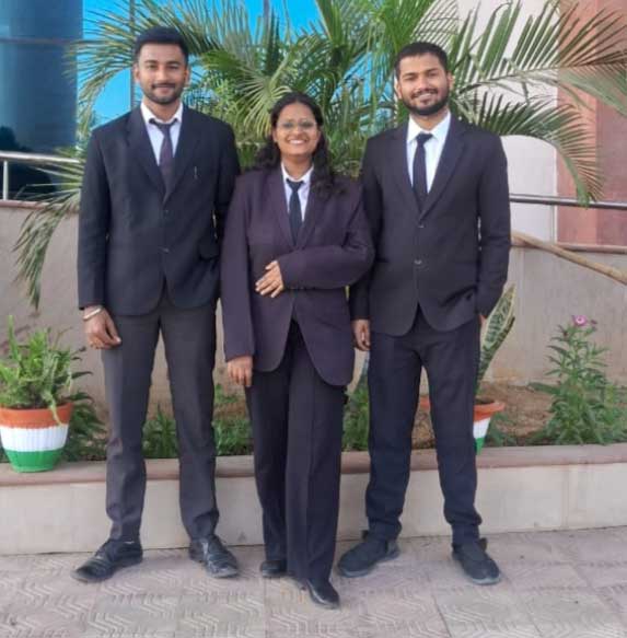 CUSB Law students' team became runners-up in the 3rd Dev Mangal ...
